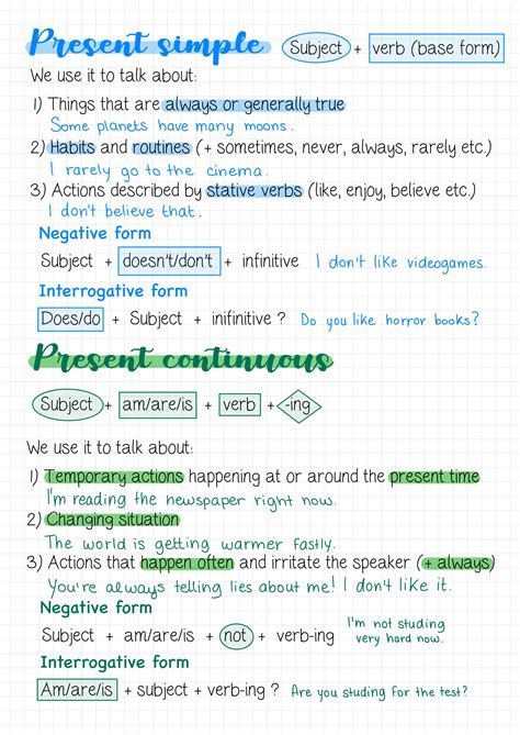 SOLUTION Present Simple Present Continuous Present Perfect Past Simple