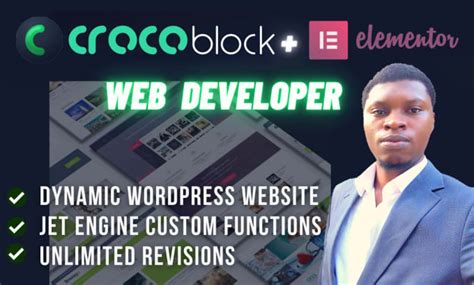Build A Dynamic Wordpress Website With Crocoblock By Huthmanbiola Fiverr