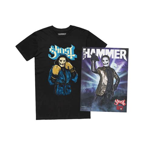 Metal Hammer Issue 389 Limited Edition Ghost Magazine Cover T Shir