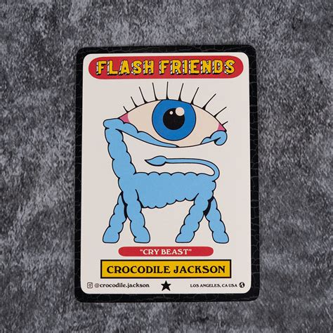 Flash Friends Crocodile Jackson Set 1