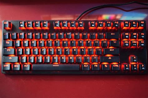 DREVO Tyrfing V2 RGB Backlit Tenkeyless Mechanical Keyboard Review