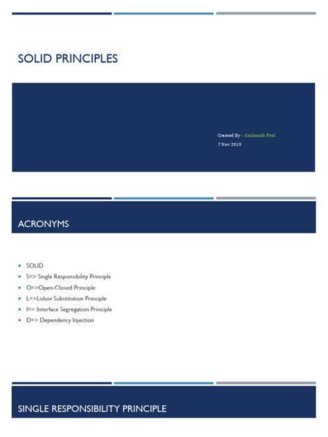 Solid Principles Pdf Pdf Class Computer Programming Interface