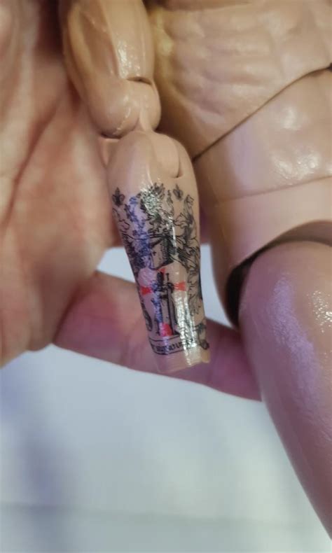 Damtoys 16 Scale Devgru Operation Neptune Spear Tattoo Arms Body