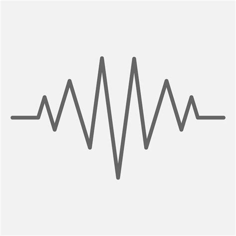 주파수 오디오 파형 음악 웨이브 Hud 인터페이스 요소 음성 그래프 신호 벡터 그림 프리미엄 벡터