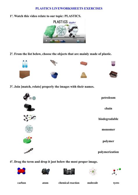 Plastics Key Wo Free Interactive Worksheets 306181
