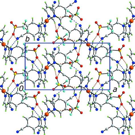 Molecular Structure Of The Cation In I Showing Atom Labelling Scheme