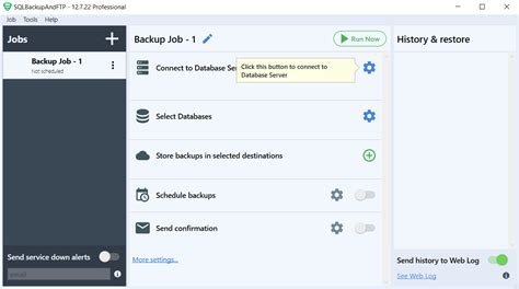 Application Architecture SQLBackupAndFTP Documentation
