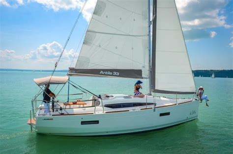 Antila 33 Private Sailing Yacht Charter In Balatonfüred