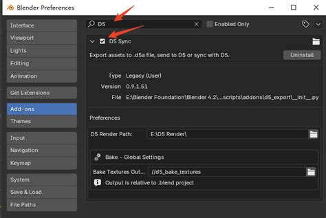 工作流插件 Blender D5同步插件 D5渲染器帮助中心