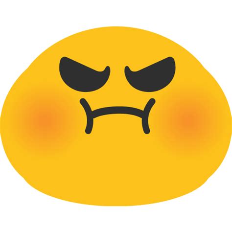 Pouting Face Emoticon
