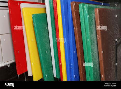 Colour Coded Chopping Boards Hi Res Stock Photography And Images Alamy