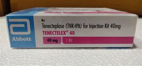Tenecteplase 40mg Injection At Best Price In Chennai By Medistar Health