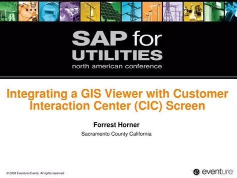 Ppt Integrating A Gis Viewer With Customer Interaction Center Cic Screen Powerpoint