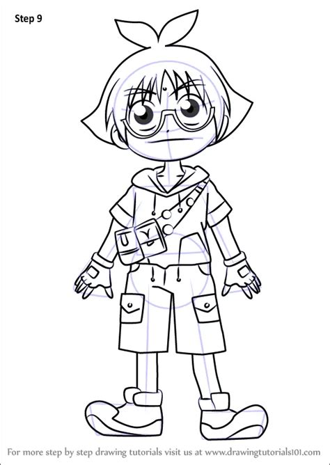 How To Draw Marucho Marukura From Bakugan Battle Brawlers Bakugan Battle Brawlers Step By Step