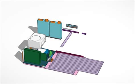 3d Design Server V2 R4 Sideways Tinkercad