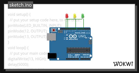 Lampu Merah Daffa Armanda Copy Wokwi ESP STM Arduino Simulator