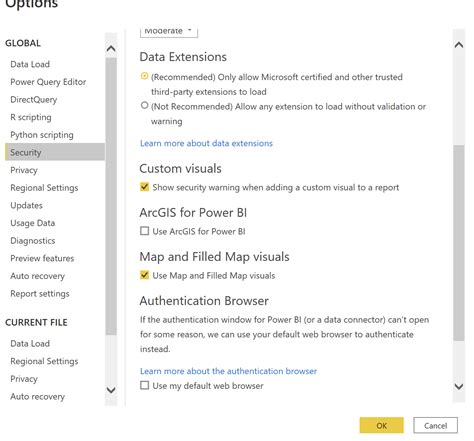 Solved Error Map And Filled Map Visuals Arent Enabled F Microsoft Fabric Community