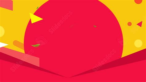 Best Rounded Triangle Powerpoint Background For Presentation