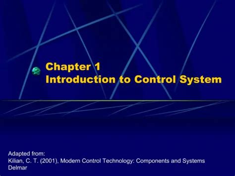 ppt introduction to system modeling and control powerpoint