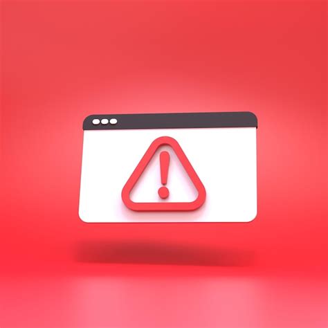 Premium Photo Application Warning Color Icons On Sunk Push Buttons
