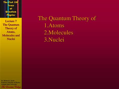 The First 100 Years Of Quantum Physics Ppt Download