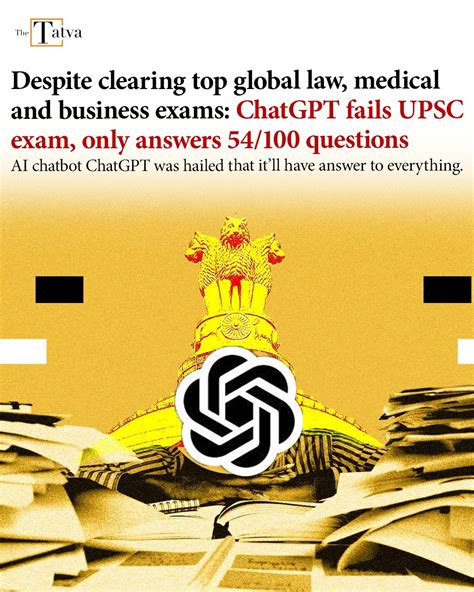 Chatgpt Fails At Clearing Upsc Prelims R Indiaspeaks
