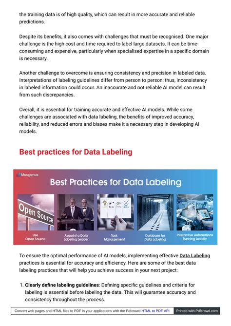 PPT Importance Of Data Labeling For AI And ML Models Macgence PowerPoint Presentation ID