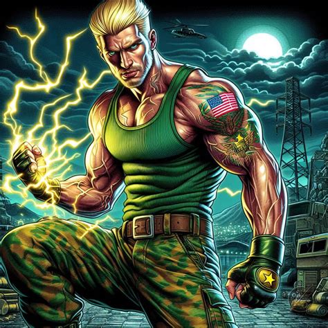 Guile Street Fighter By Gallerybrisart On Deviantart