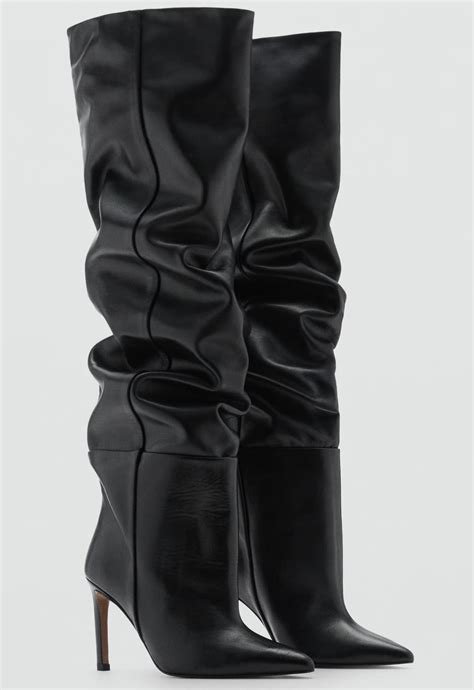 Las Nuevas Botas Altas De Mango Que Parecen Unos Zapatos De Tacón Para