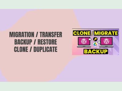 Properly Transfer Or Migrate Restore Backup Duplicate WordPress Website Upwork