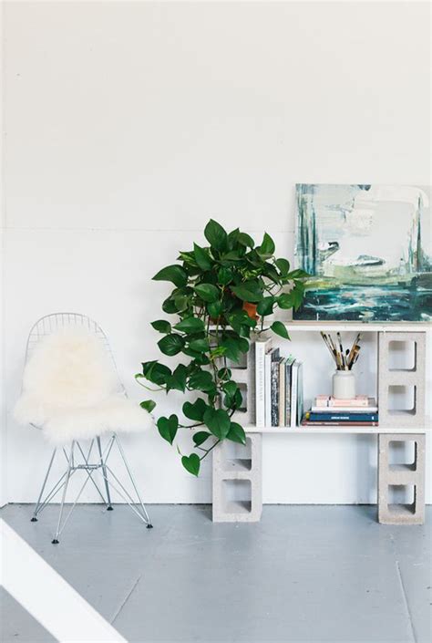 20 Modern Cinder Block Bookcase For Diys Lover Homemydesign