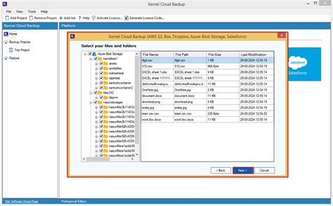 How To Use Kernel Azure Blob Storage Backup Software