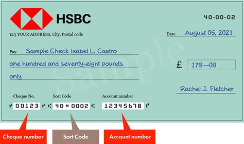 Sort Code 400002 Of Hsbc Bank Plc In London
