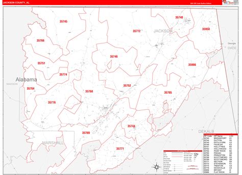 Jackson County Zip Code Map At Bobby Mosca Blog