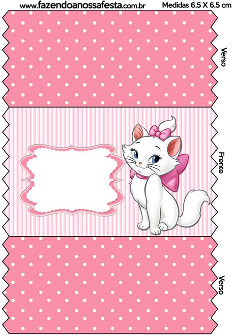 Kit Festa Gatinha Marie Para Imprimir Origamiami Arte Para Toda A Festa