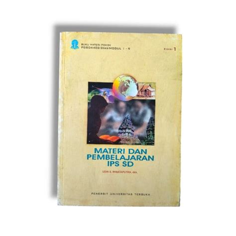 Jual Buku Materi Dan Pembelajaran Ips Di Sd Ut Ori Shopee Indonesia