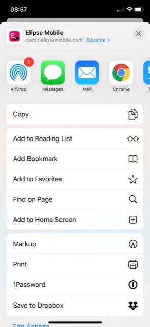 Installation On Mobile Devices