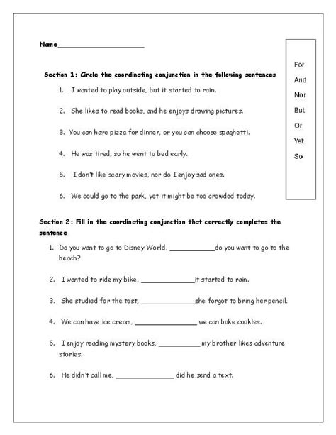 Compound Sentence Practice By Welcome To Miss Larkins Classroom