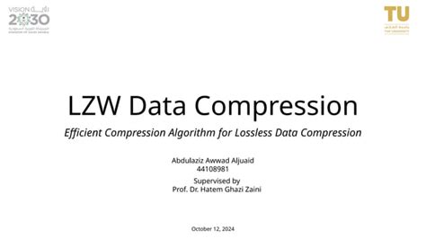 Lzw Data Compression Efficient Compression Algorithm For Lossless Data