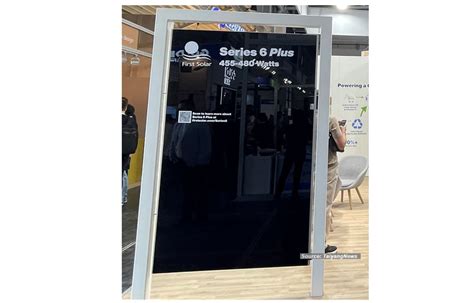 First Bifacial Cdte Thin Film Solar Panel