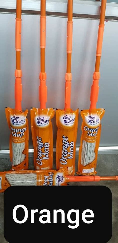 Iron Orange Twist Cotton Mop At ₹ 73piece In Bhilai Id 2852128870012