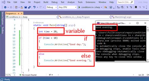 شرط ها در سی شارپ سی شارپ کد