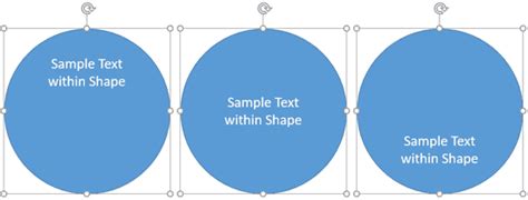 align text within shapes text boxes in powerpoint 2016 for windows