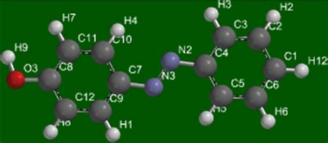 Optimized Structure Of Compound B Download Scientific Diagram