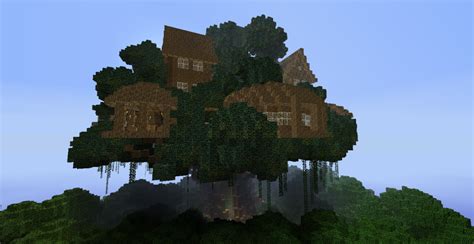 Creation An Epic Tree House Maps Mapping And Modding Minecraft Games Minecraft Designs