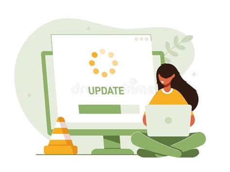 System Or Web Application Upgrade Procedure Concept Of Software