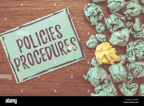 Handwriting Text Writing Policies Procedures Concept Meaning Influence Major Decisions And