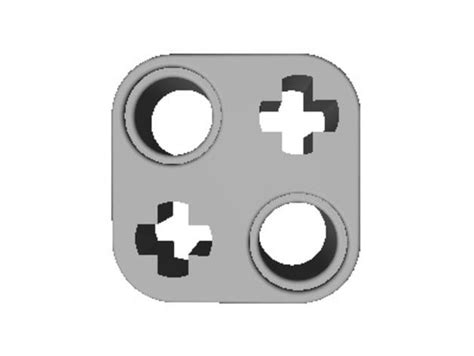 Lego Technic 2x2 Beam Alternating Axlehole And Pinhole By Maxchambers3 Lego Technic Lego Beams