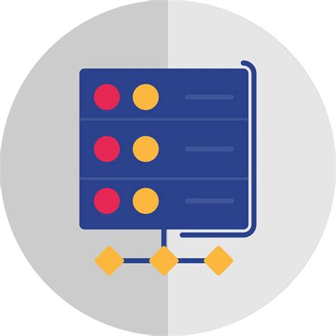 Server Flat Scale Icon Design 43924087 Vector Art At Vecteezy