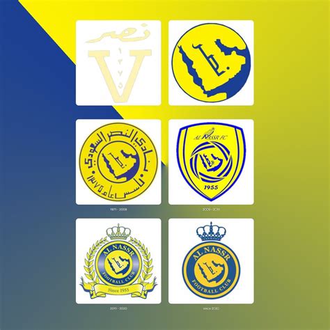 مراحل تطور شعار نادي النصر السعودي Nel 2025
